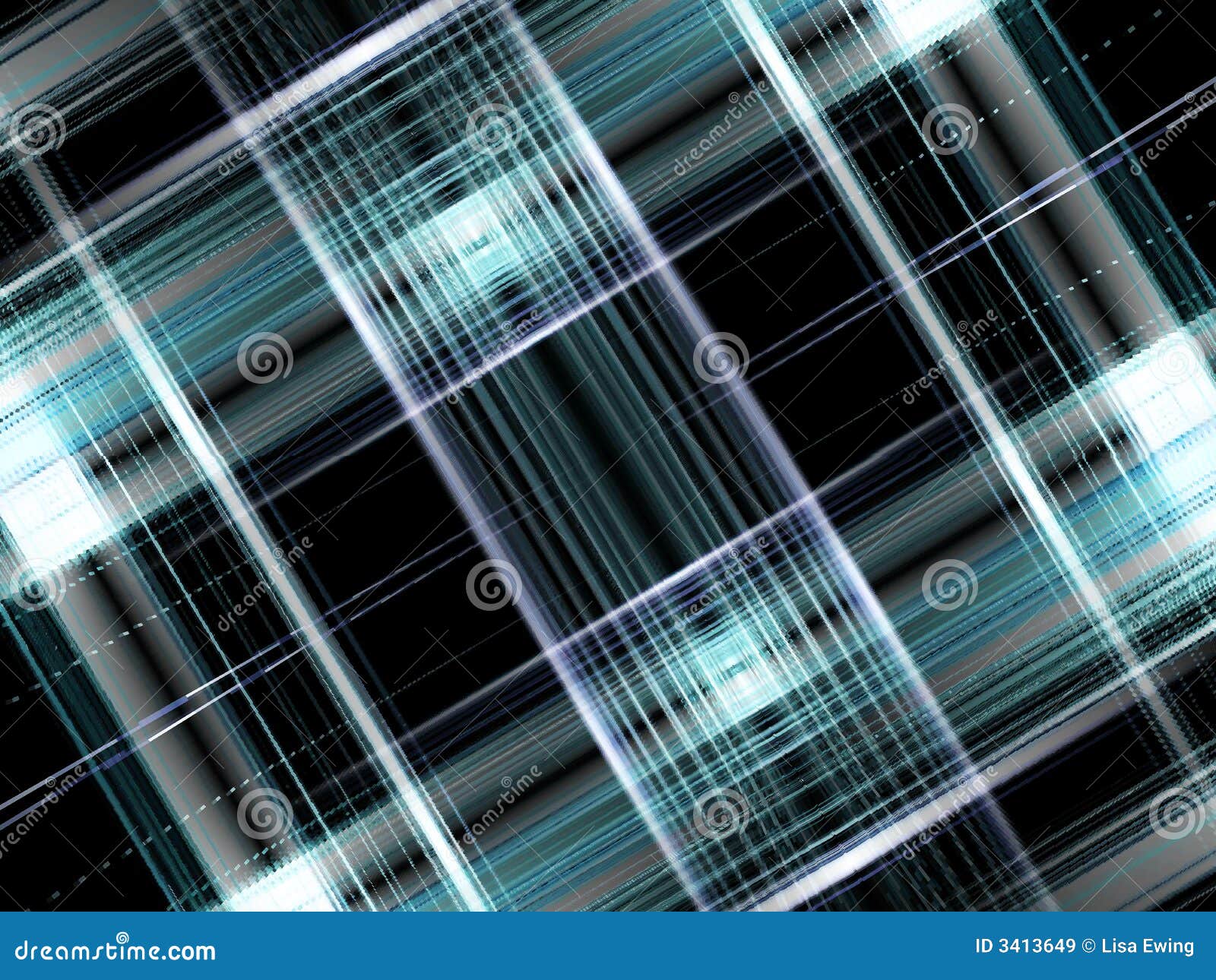 Blue Black Plaid Background Stock Illustration - Illustration of ...