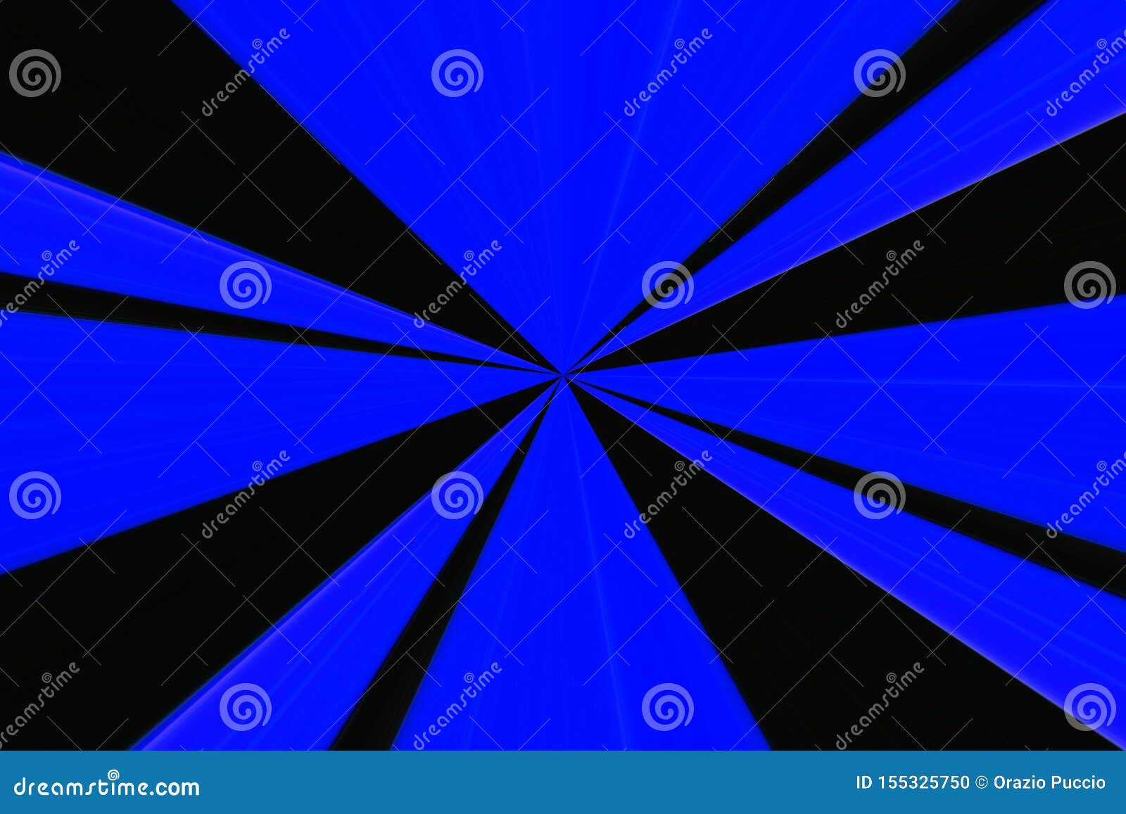 Blue and Black Radial Background Stock Photo - Image of template ...