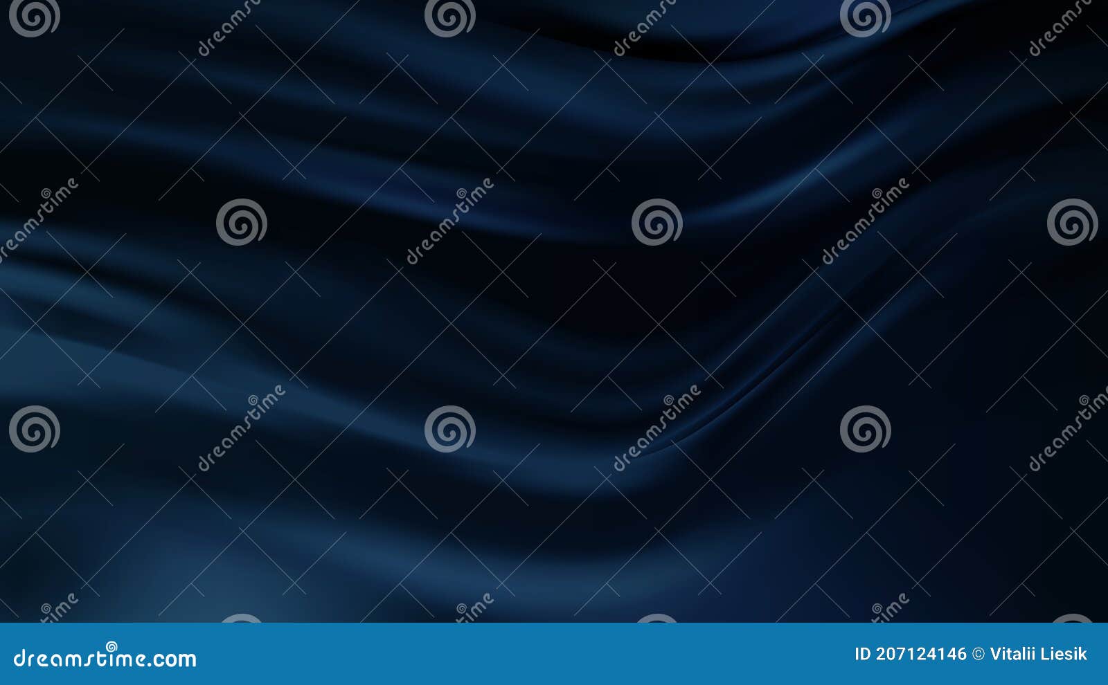 Blue Black Silk Background Vector Drape Background Stock Illustration ...