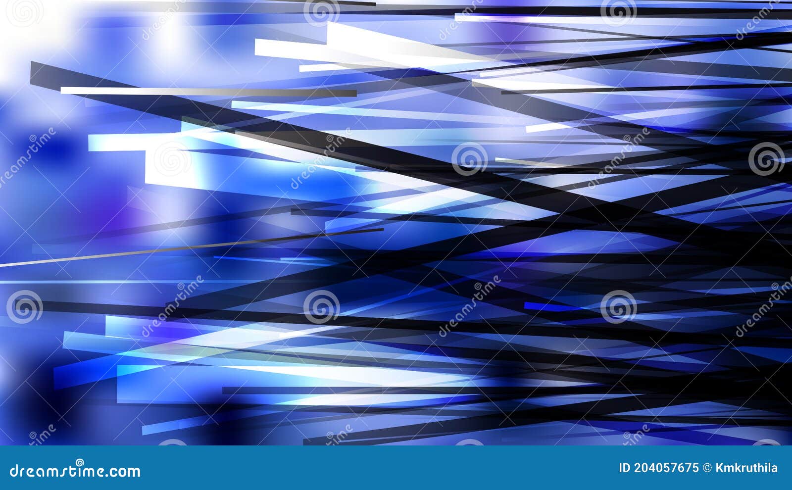 Blue Black and White Irregular Lines Background Vector Stock ...