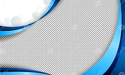 A blue blank template stock vector. Illustration of symbol - 122874620