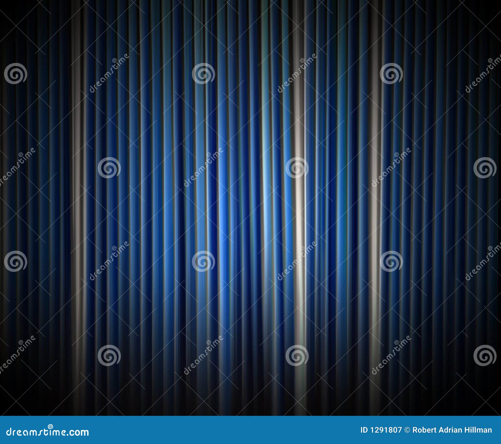 Blue blind stock illustration. Illustration of wood, cover - 1291807