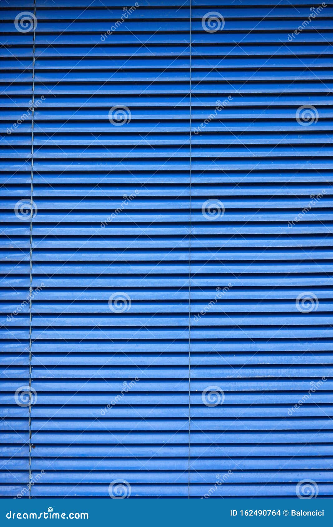 Blue Blinds Background stock photo. Image of venetian - 162490764