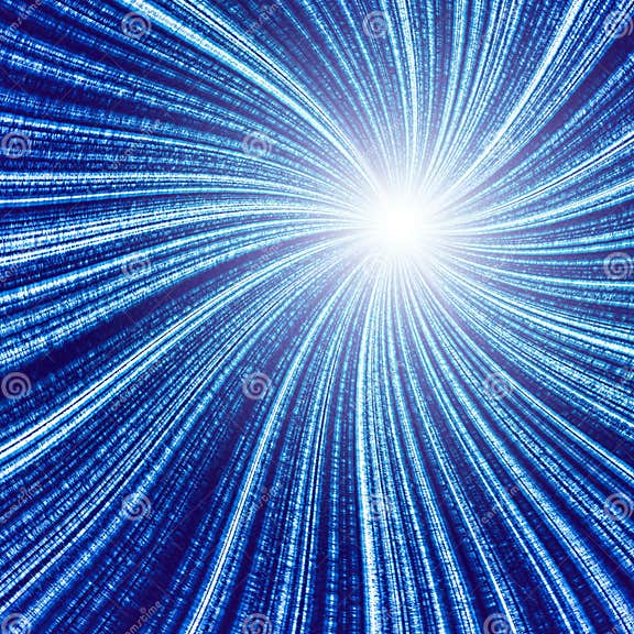 Blue blinking stock illustration. Illustration of display - 7423986