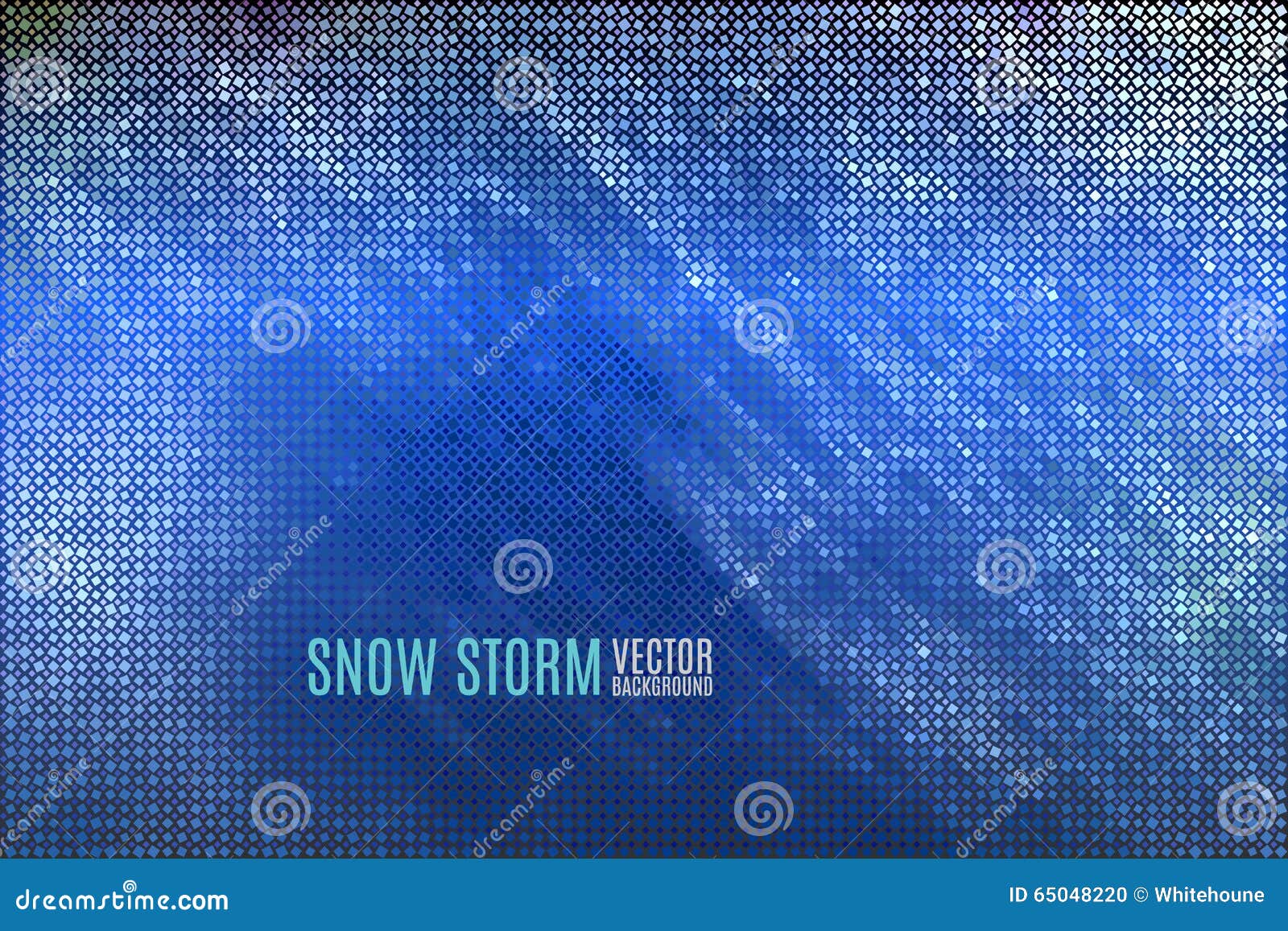 Blue blizzard abstraction stock vector. Illustration of template - 65048220
