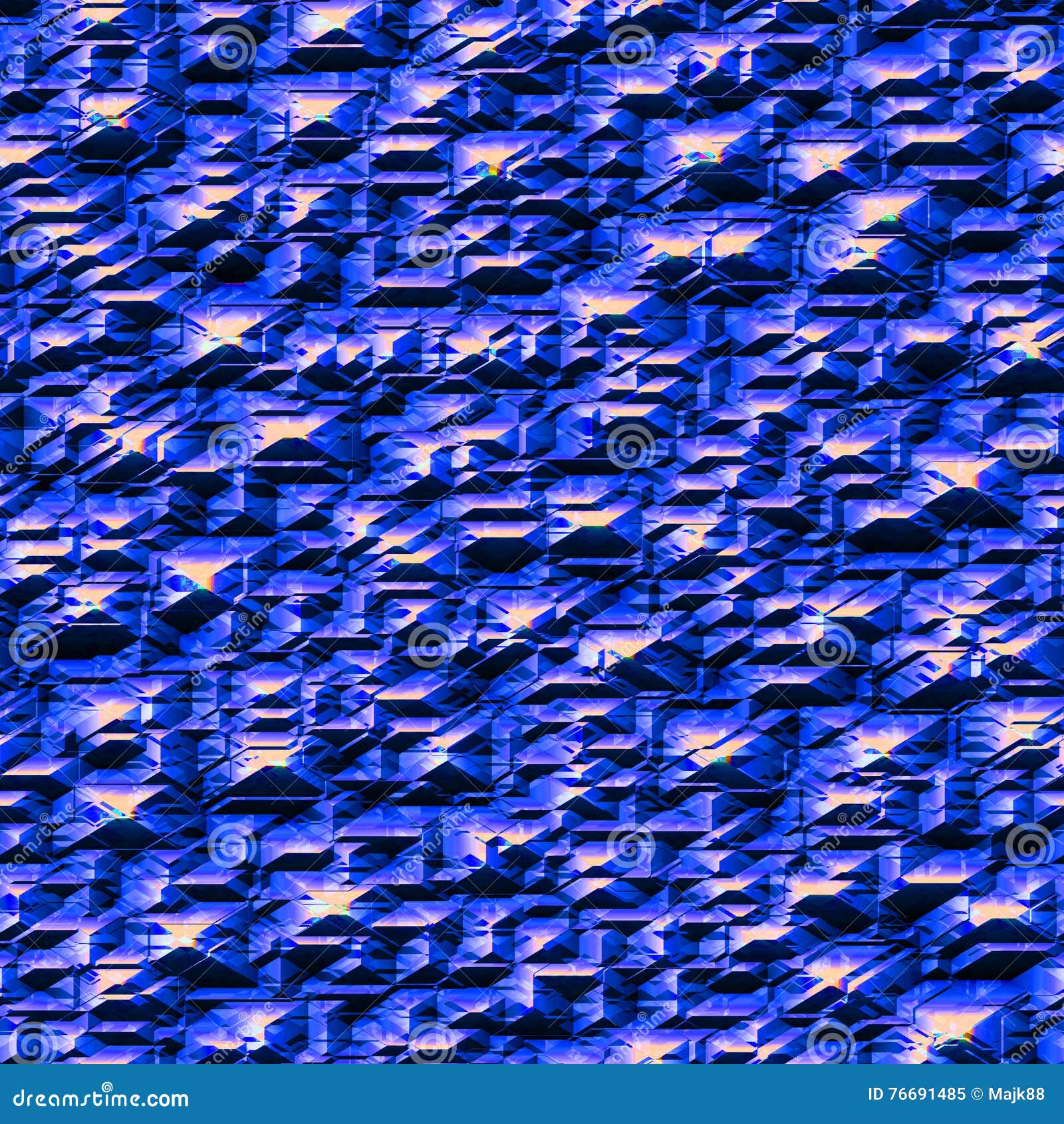 Blue Block Texture stock illustration. Illustration of interior - 76691485