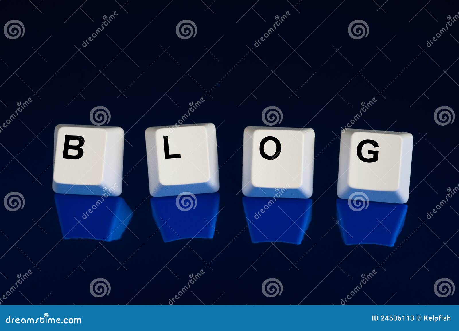 Blue Blog keys stock image. Image of keys, letters, blog - 24536113