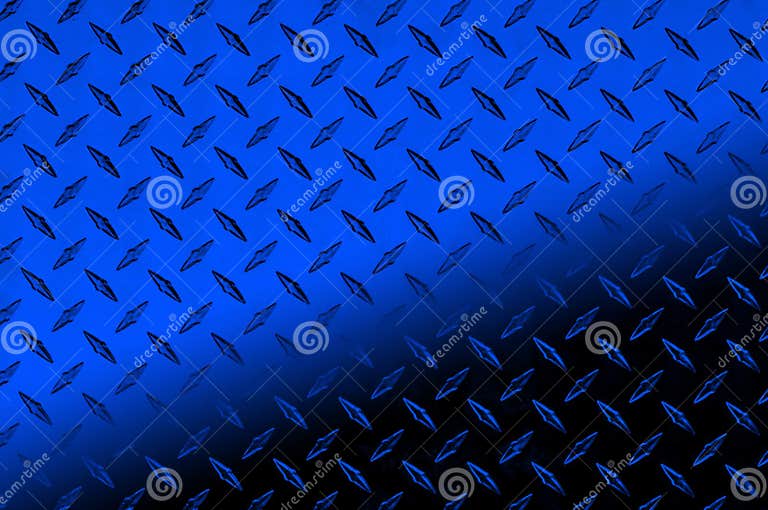 Blue and Blue Diamond Plate Stock Photo - Image of abstract, surface ...