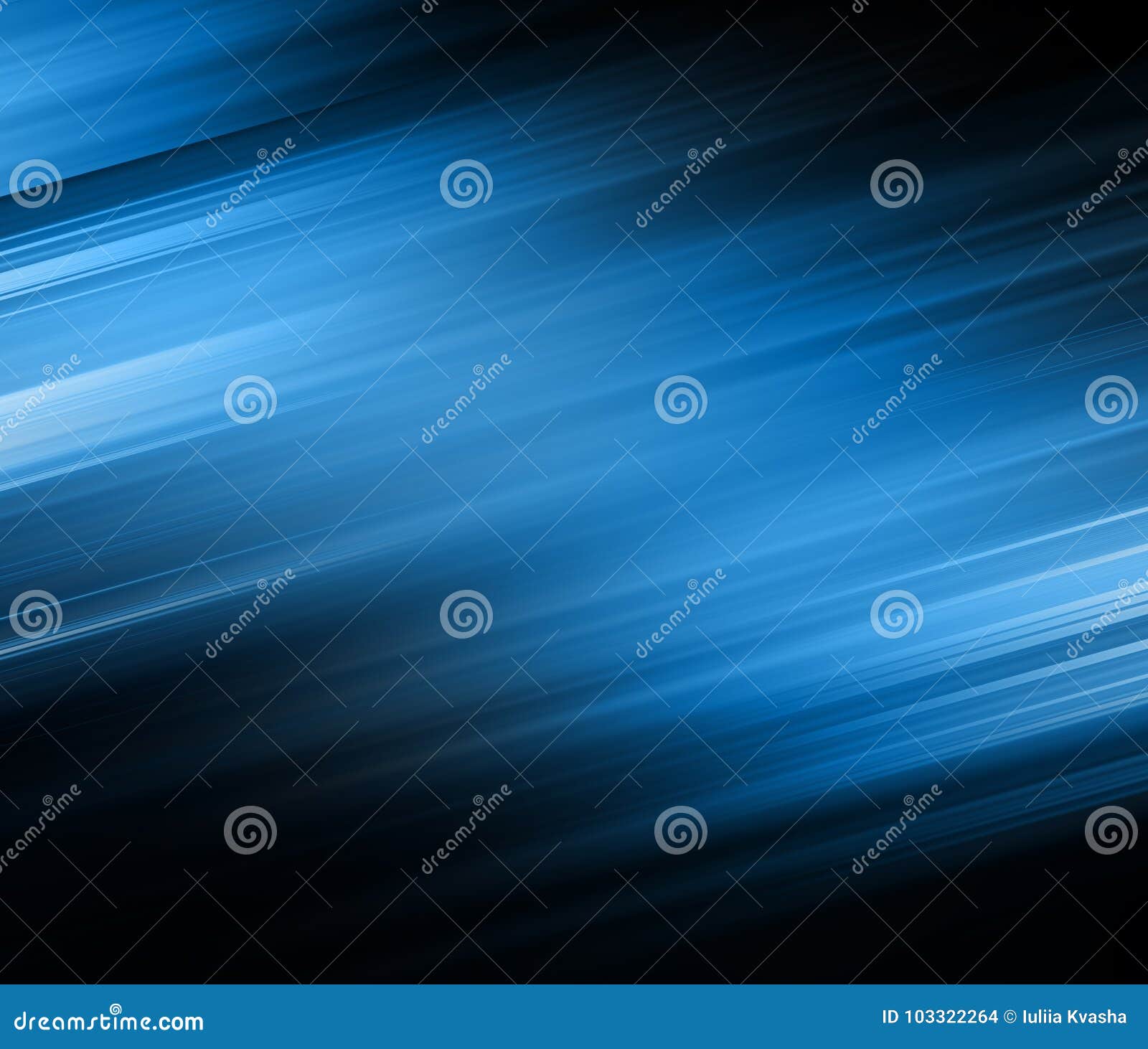 Blue Blur Abstract Background Stock Illustration - Illustration of ...