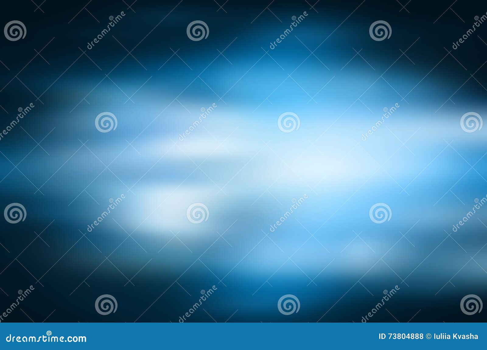 Blue Blur Abstract Background Stock Illustration - Illustration of ...