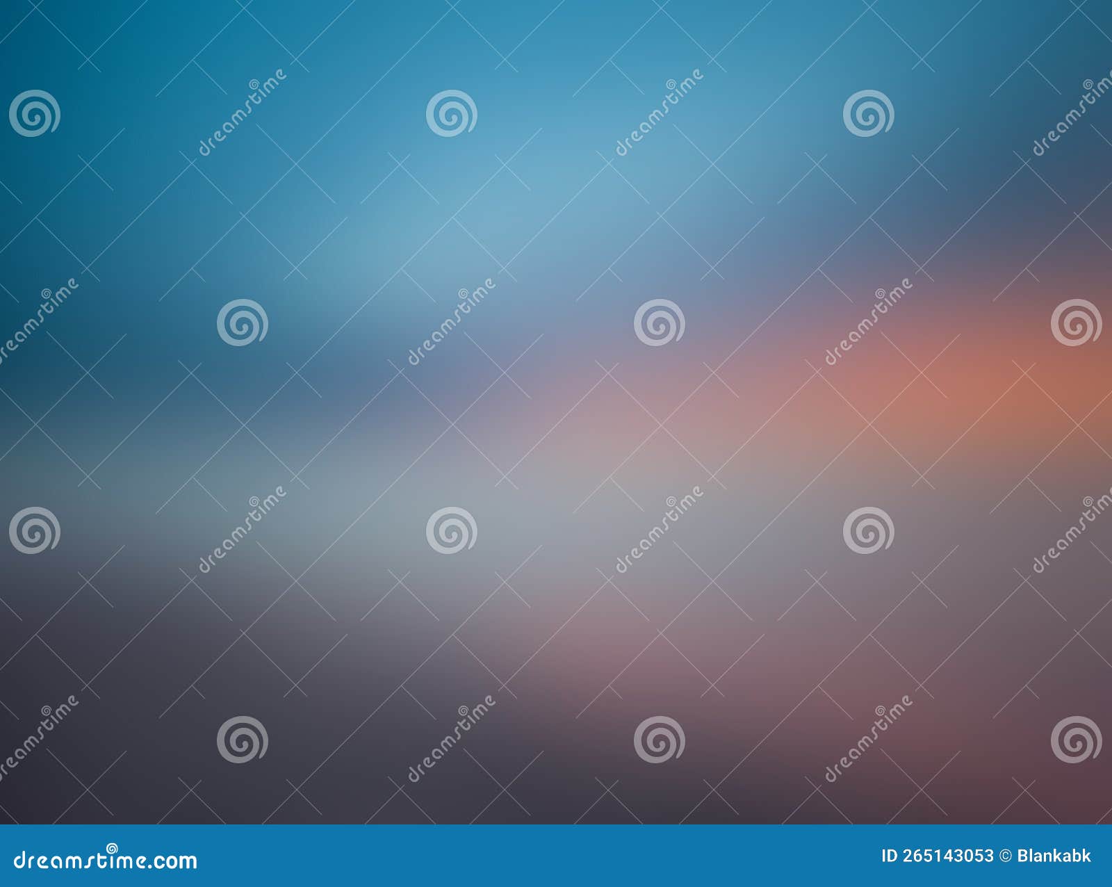 Blue Blur and Gradient Abstract Background Image Stock Illustration ...