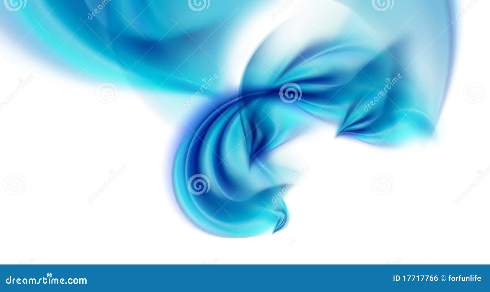 Blue Blur Shapes Background Stock Illustration - Illustration of ...