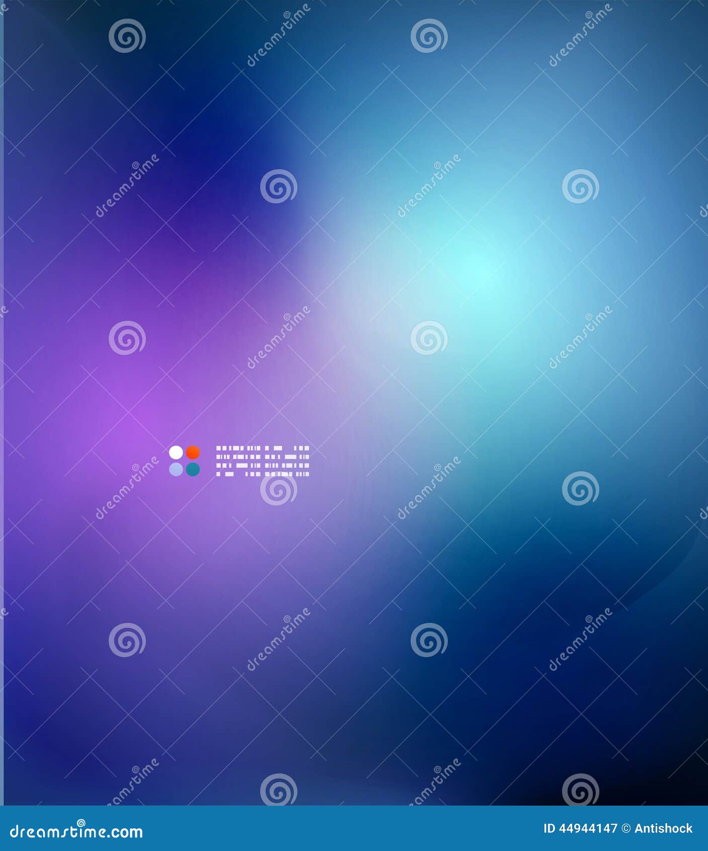 Blue Blurred Colors Abstract Background Stock Vector - Illustration of ...