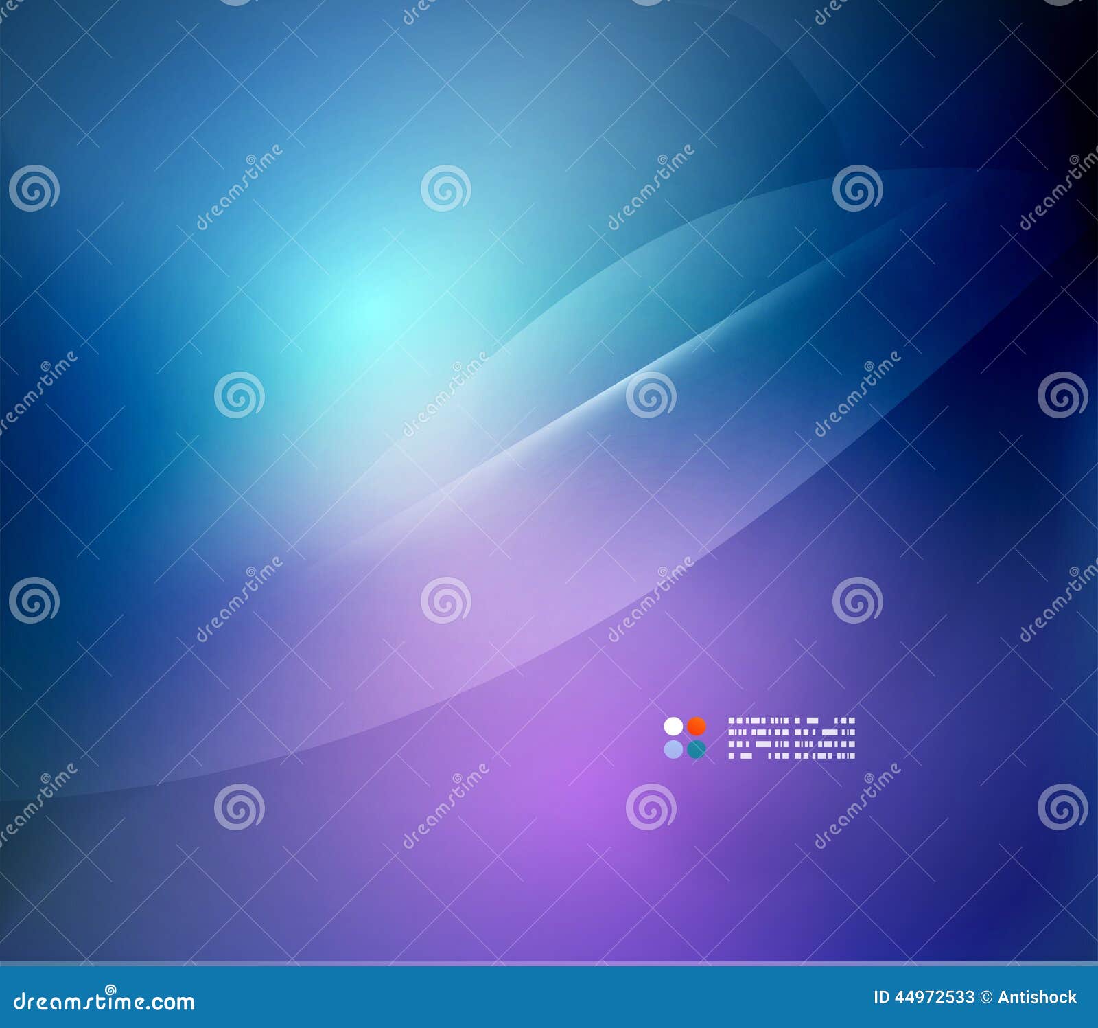 Blue Blurred Colors Abstract Background Stock Vector - Illustration of ...