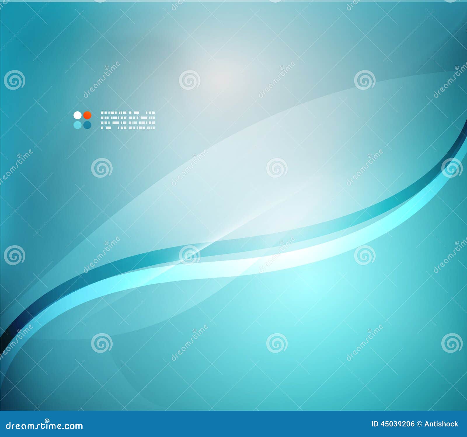 Blue Blurred Colors Abstract Background Stock Vector - Illustration of ...