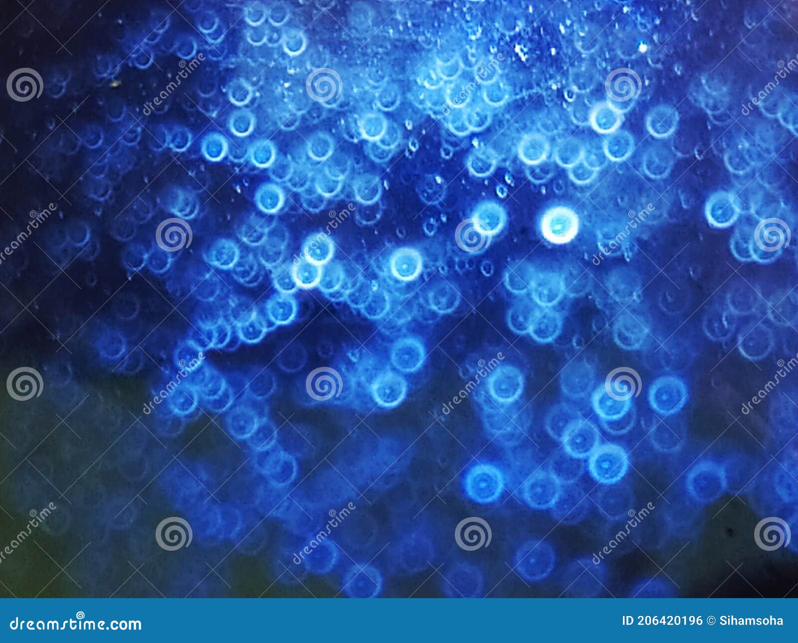 Blurs Shine Bright in Blue Color Stock Photo - Image of creative ...