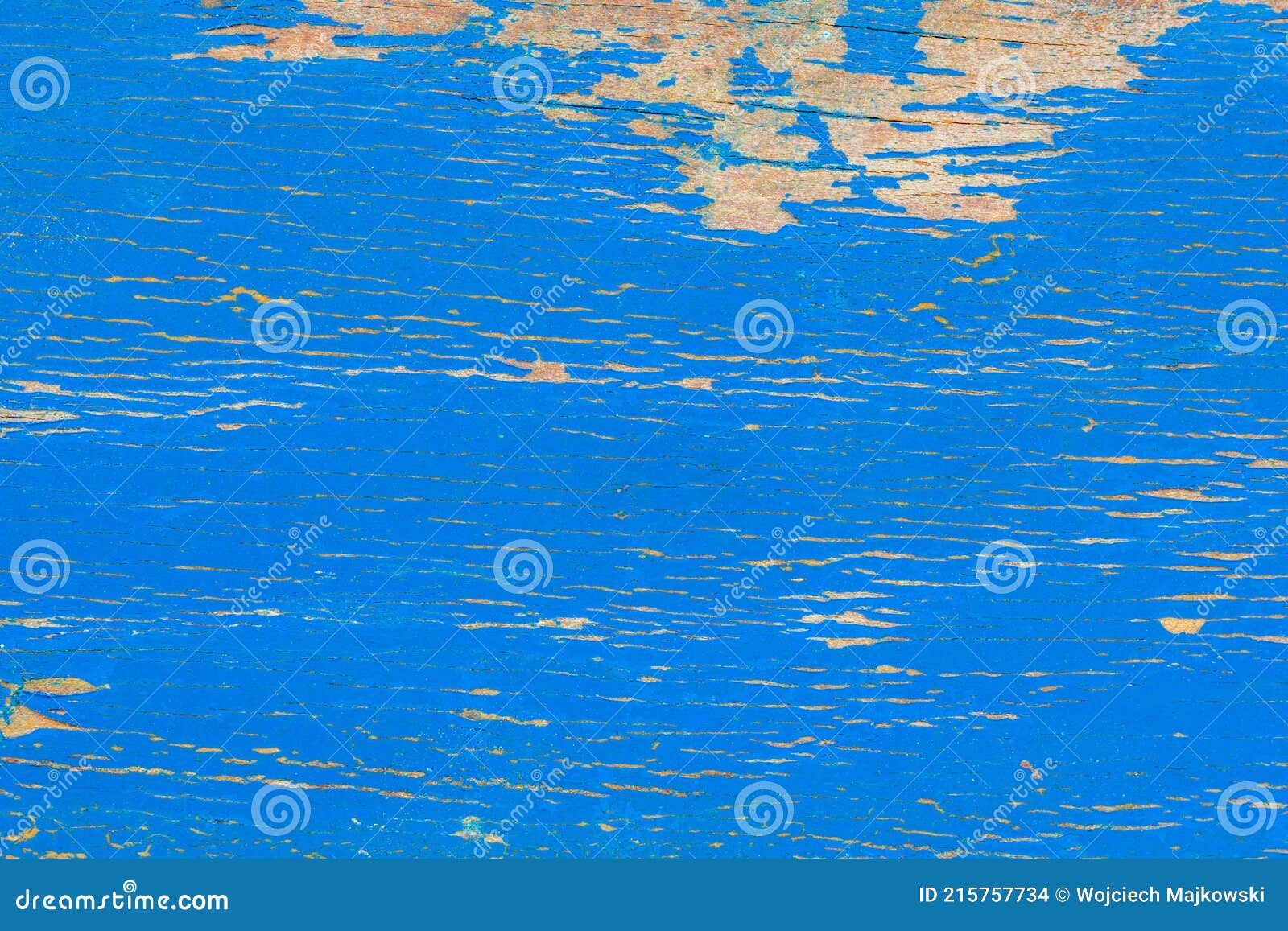 Blue Board. Destroyed Blue Background. Empty Space Stock Photo - Image ...