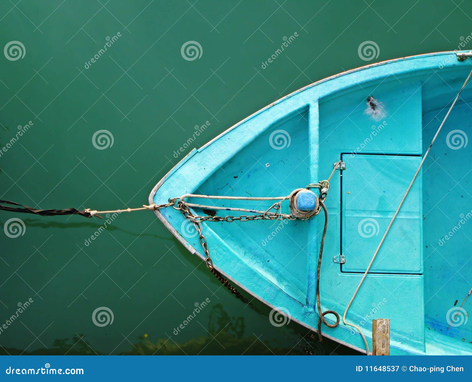 A blue boat stock image. Image of sport, transportation - 11648537