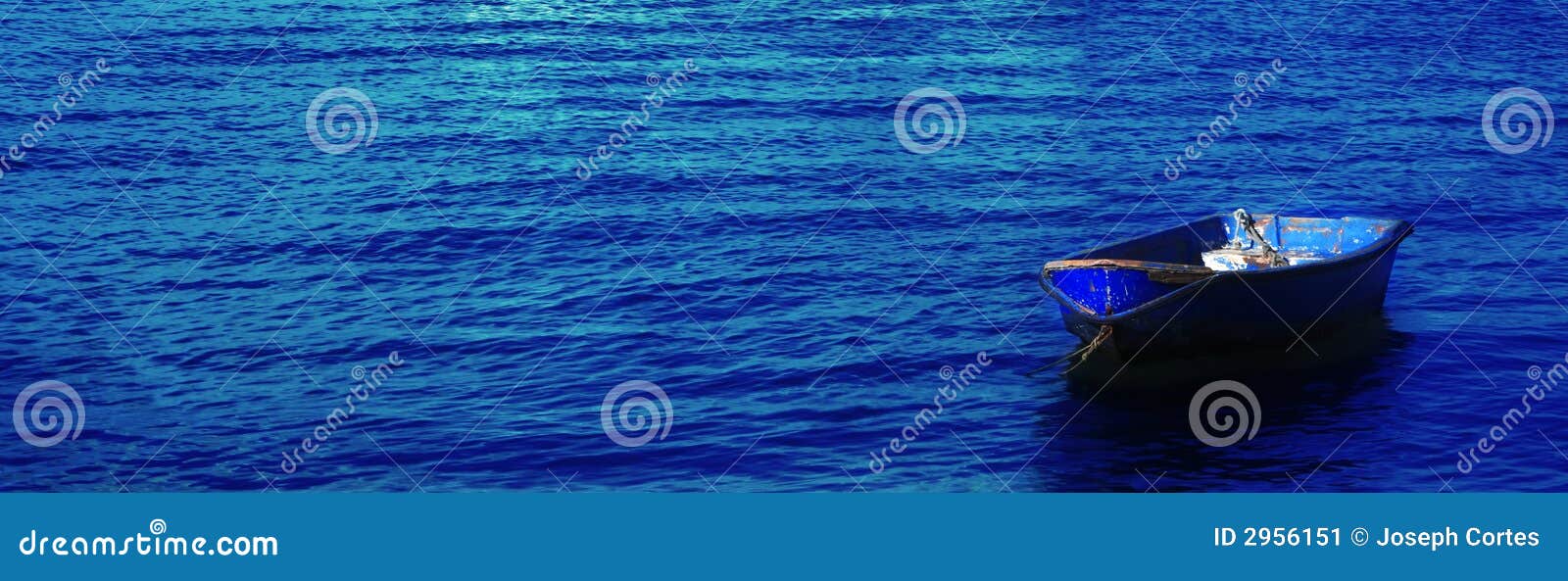 Blue Boat stock image. Image of blue, shore, leave, destination - 2956151