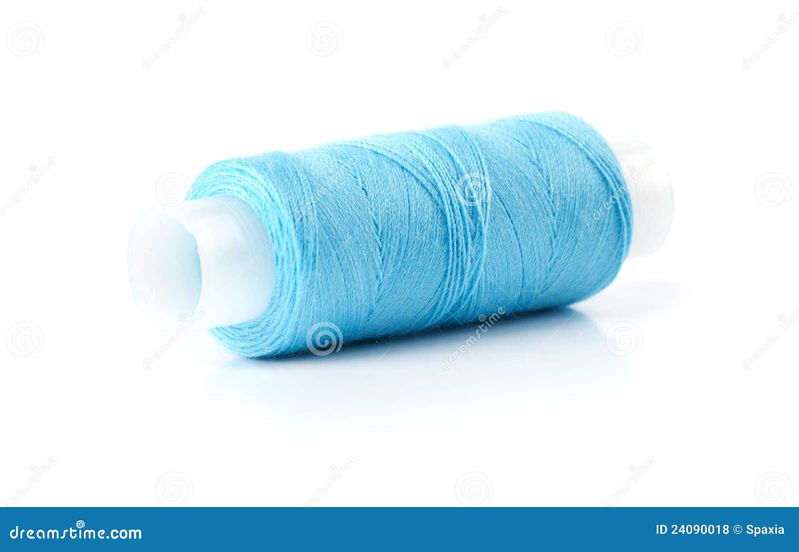 Blue bobbin thread stock photo. Image of macro, clothes - 24090018