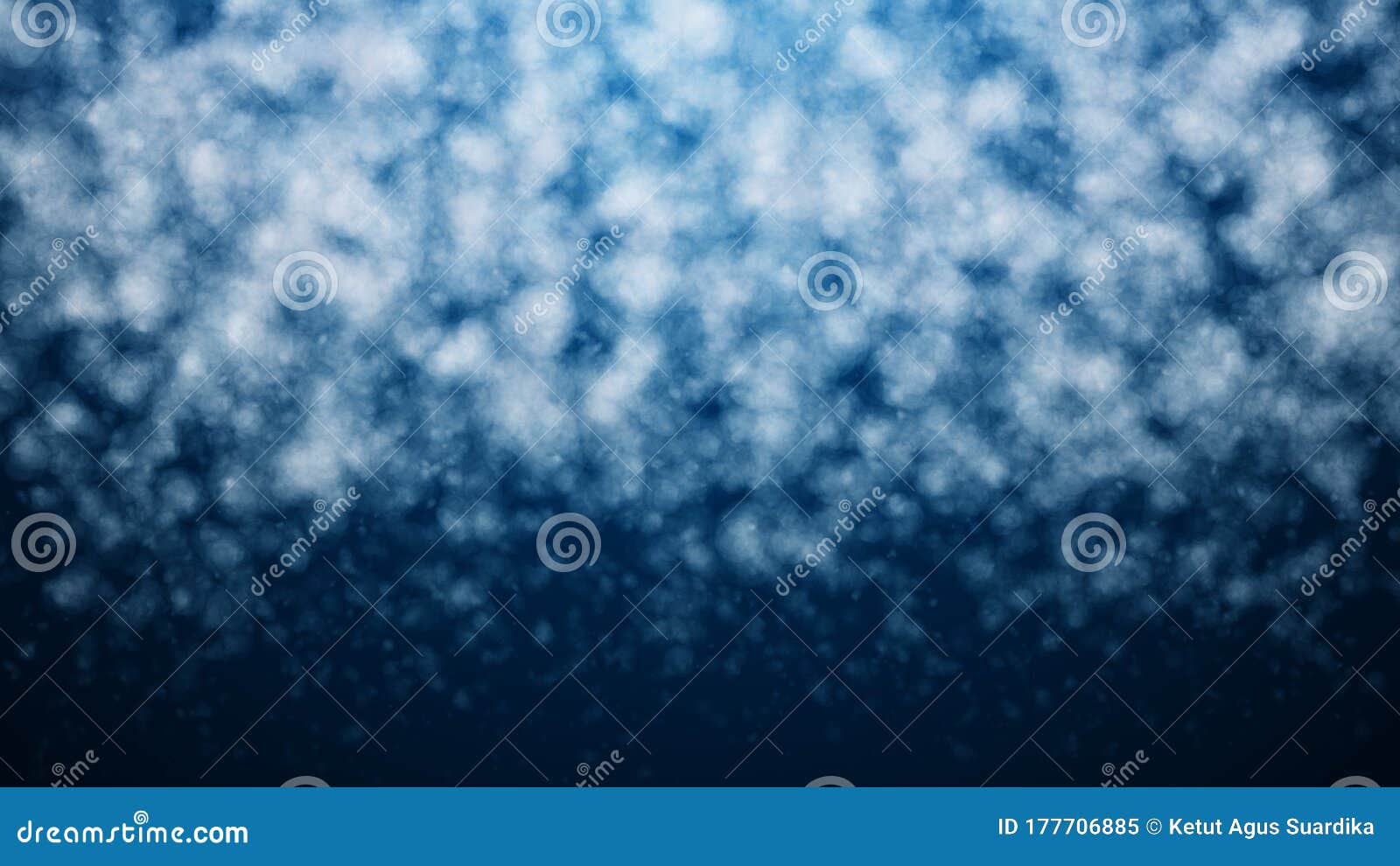 Blue Boiling Water Texture Lifting Fluid Bubbles Illustration Stock ...