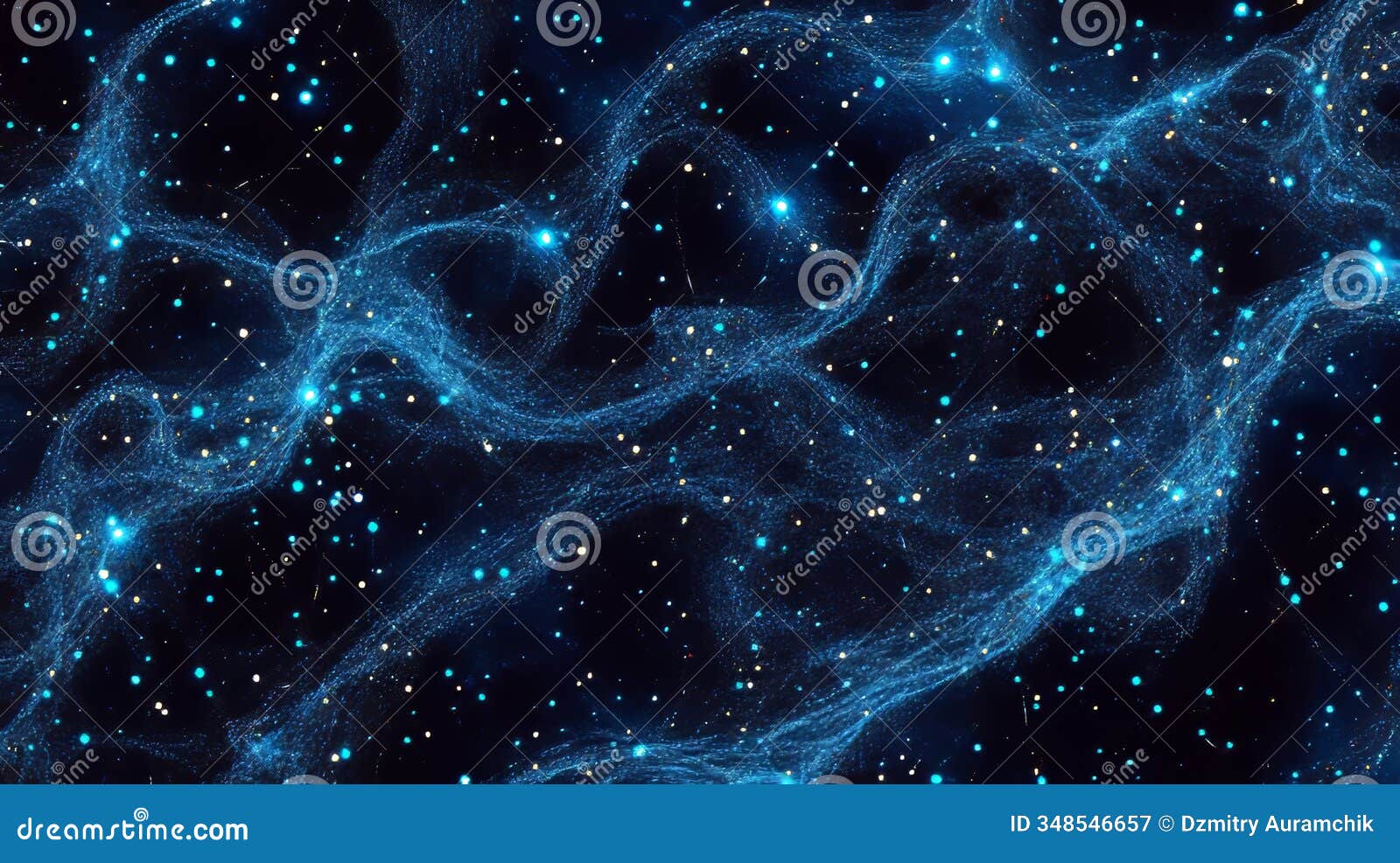 A Blue Bokeh Flare Light Effect on a Black Background, Suitable for ...