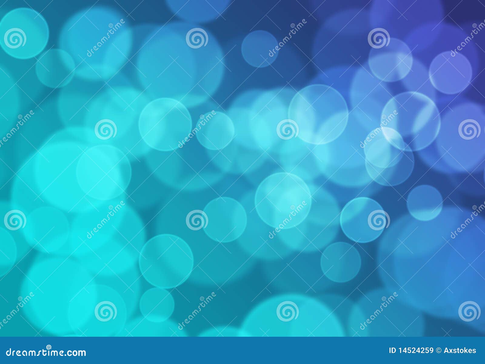 Blue Bokeh Light Background Stock Image - Image of blurred, glare: 14524259