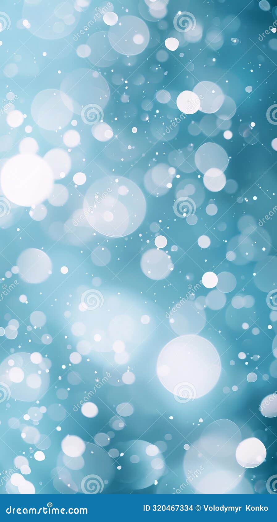 Blue Bokeh Light Effect Background Stock Photo - Image of dreamy ...