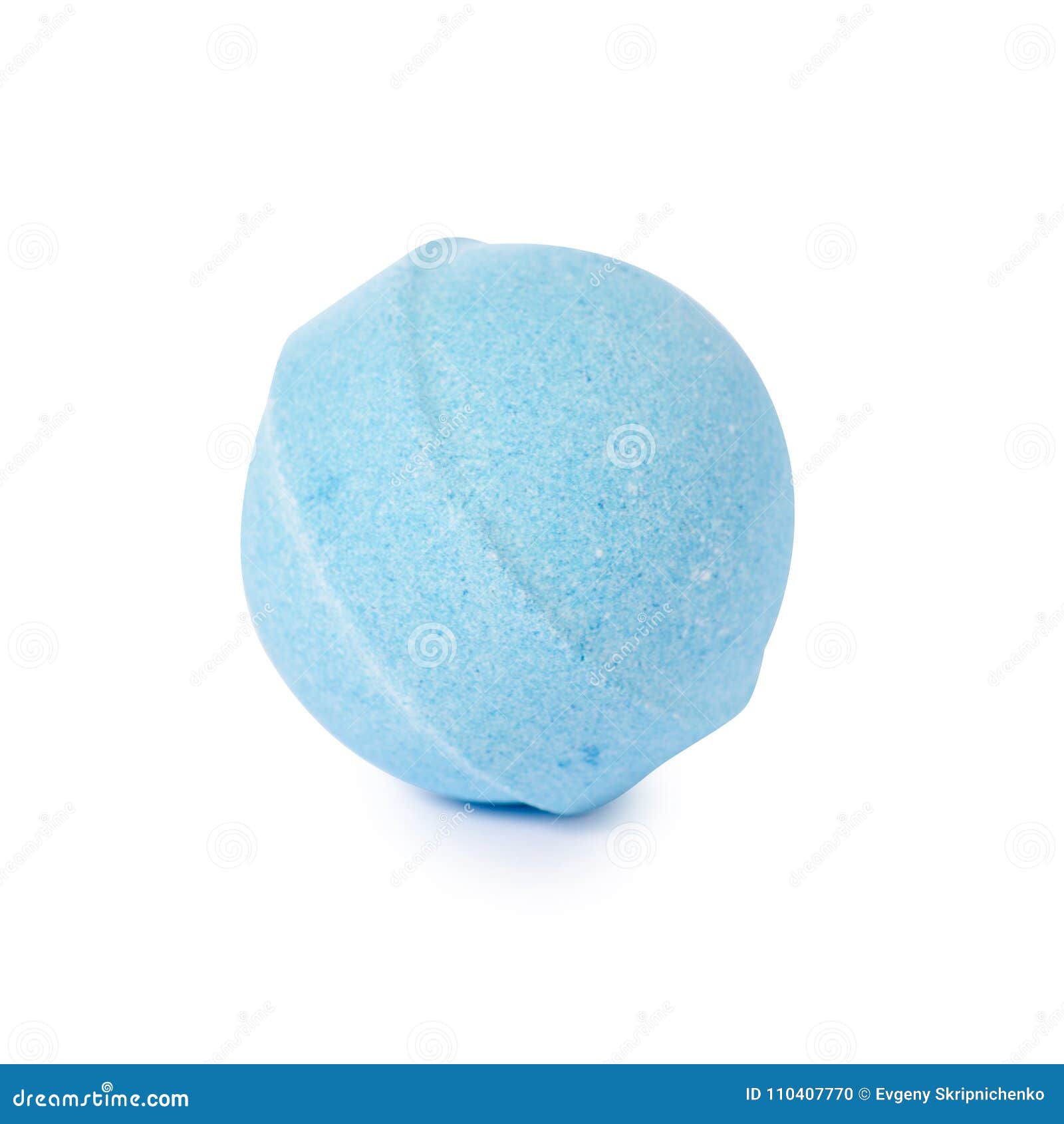 Blue bomb for bath stock photo. Image of beauty, bathe - 110407770