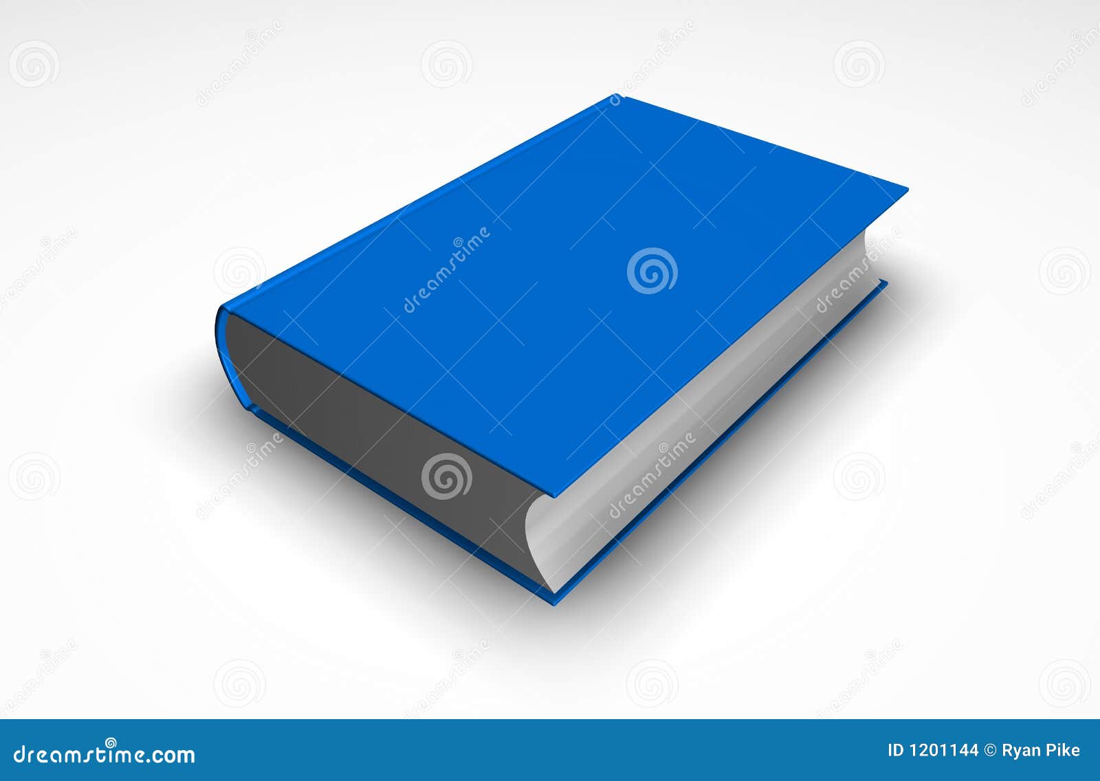 Blue book stock illustration. Illustration of binding - 1201144