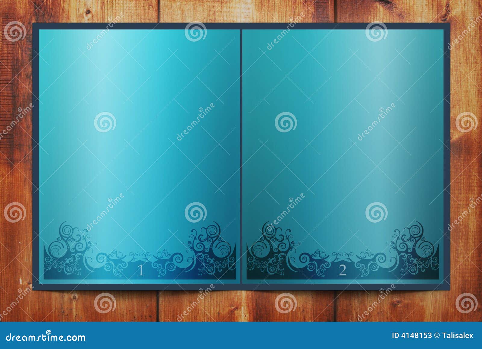 Blue book stock illustration. Illustration of painter - 4148153