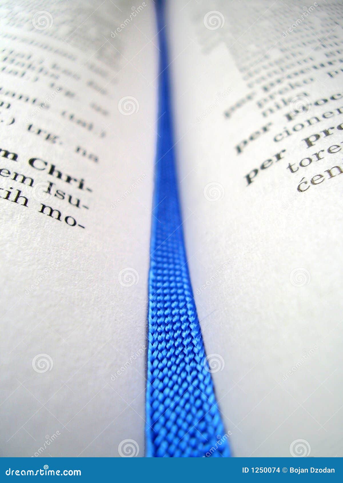 Blue bookmark stock photo. Image of education, learn, bookmark - 1250074