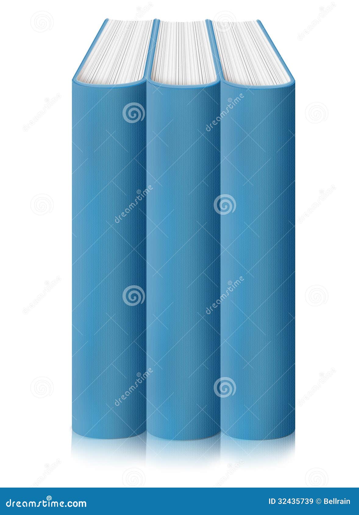 Blue books stock image. Image of blue, stack, tuition - 32435739