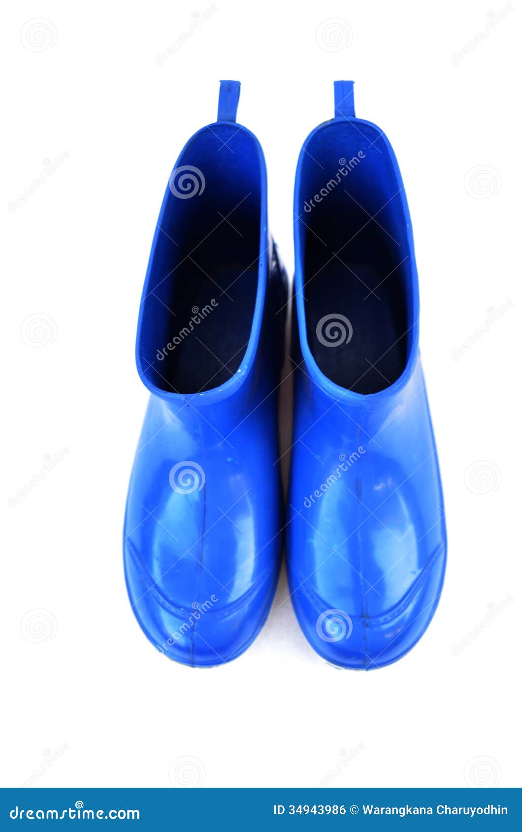 Blue boots stock photo. Image of design, outdoors, rubber - 34943986