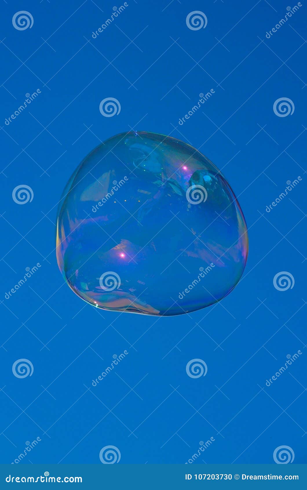 A BLUE BOUBLE stock photo. Image of simple, blue, bouble - 107203730