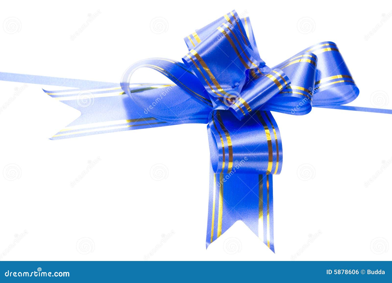 Blue bow stock photo. Image of event, blue, ribbon, decoration - 5878606
