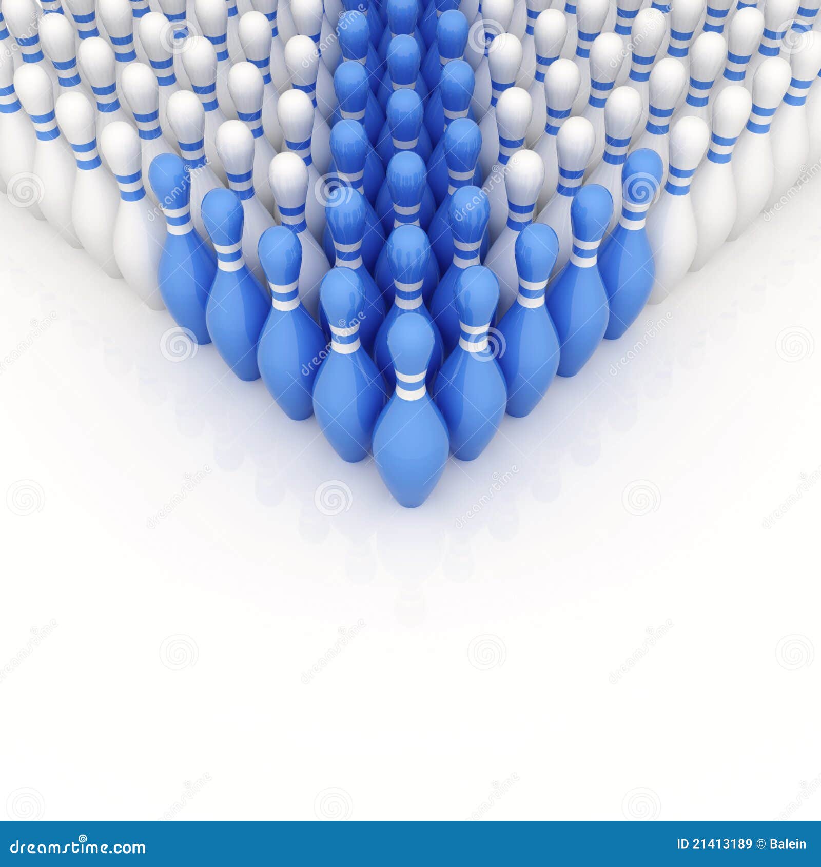 Blue Bowling Ball Isolated On Transparent Background. Vector Realistic ...