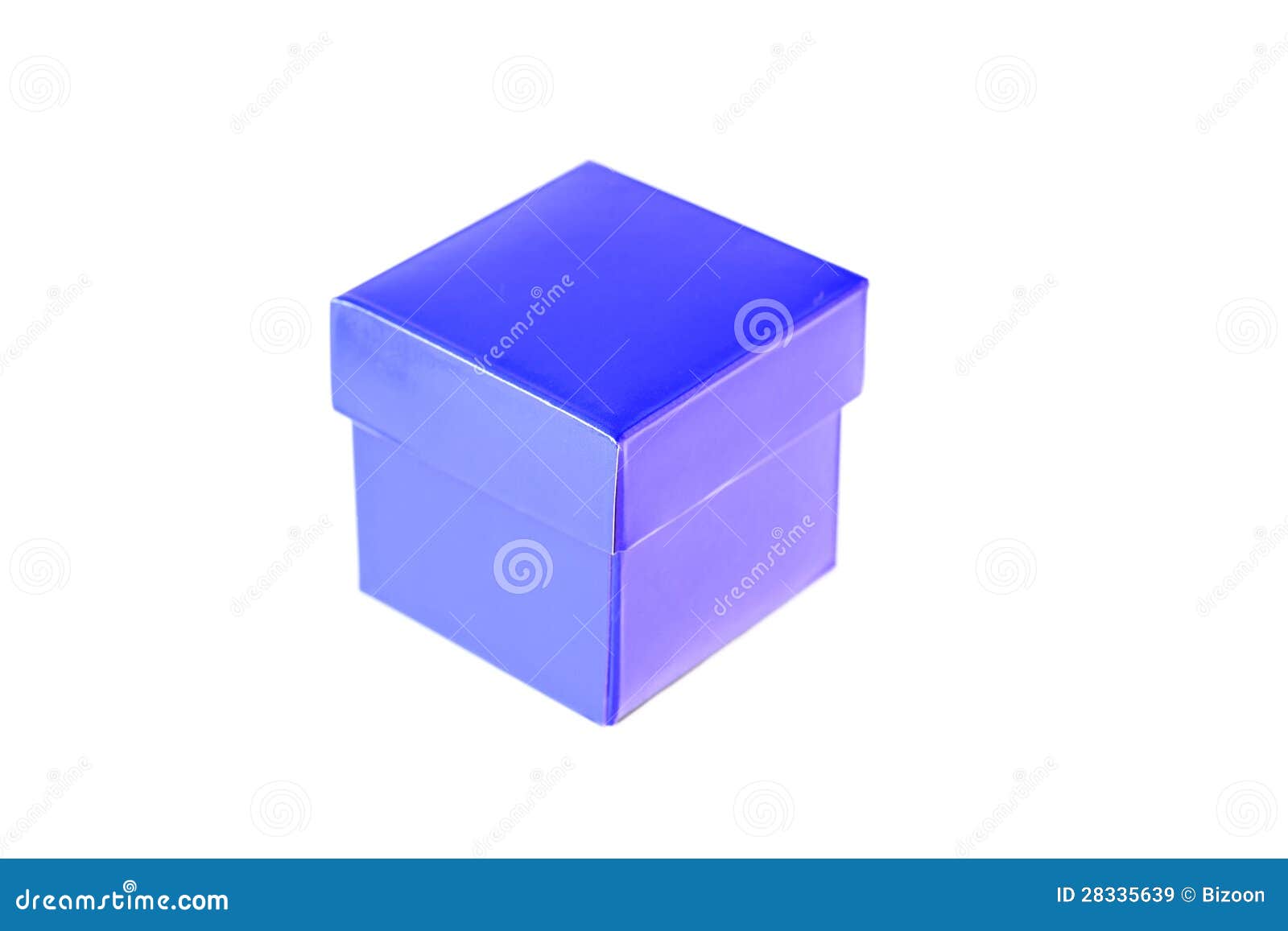 Blue box stock image. Image of shopping, recycle, package - 28335639