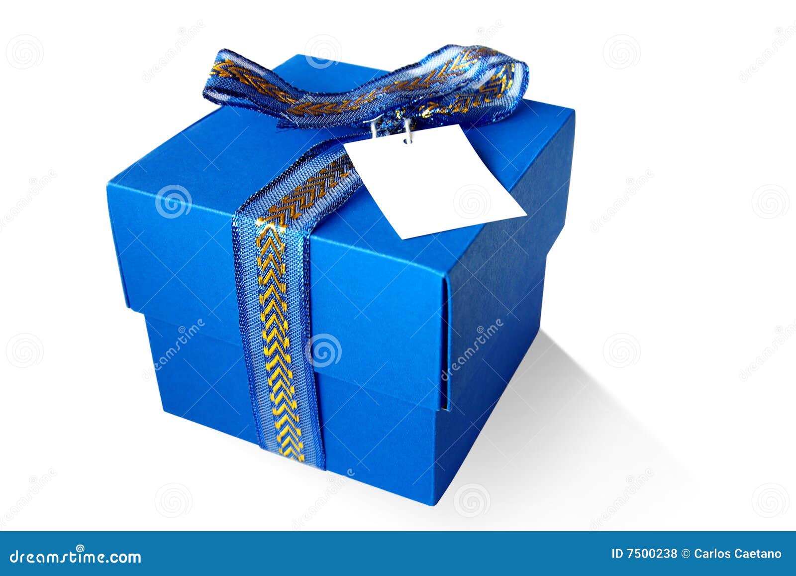 Blue Box stock photo. Image of celebration, berry, tradition - 7500238