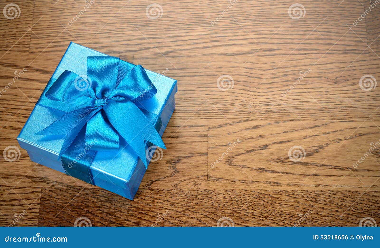 Blue box stock photo. Image of gift, empty, background - 33518656