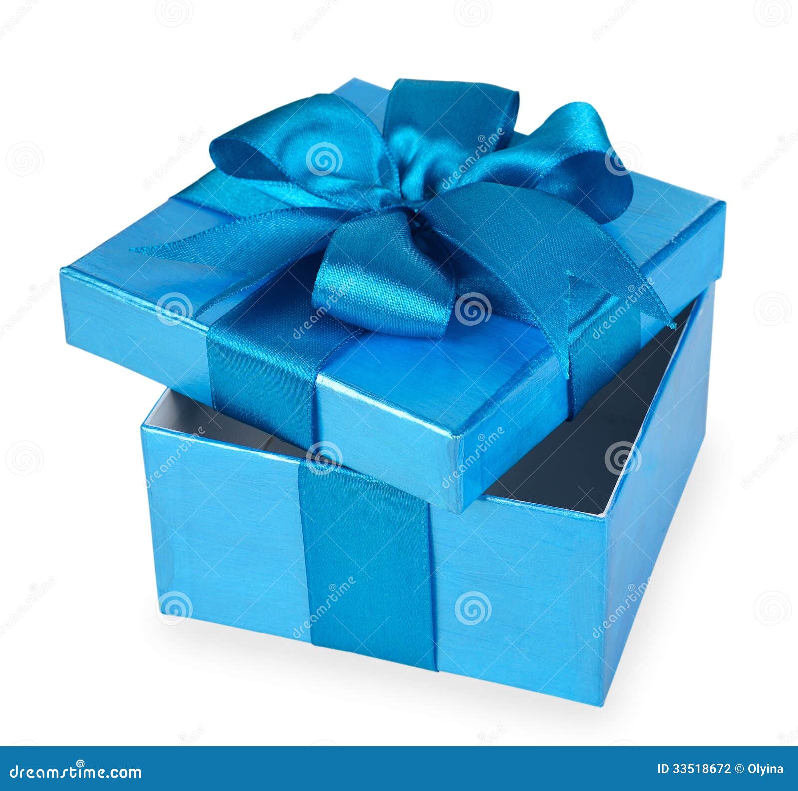 Blue box stock photo. Image of decorative, open, cardboard - 33518672