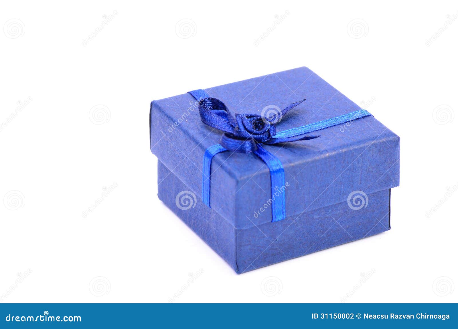 Blue box for little gifts stock photo. Image of beauty - 31150002