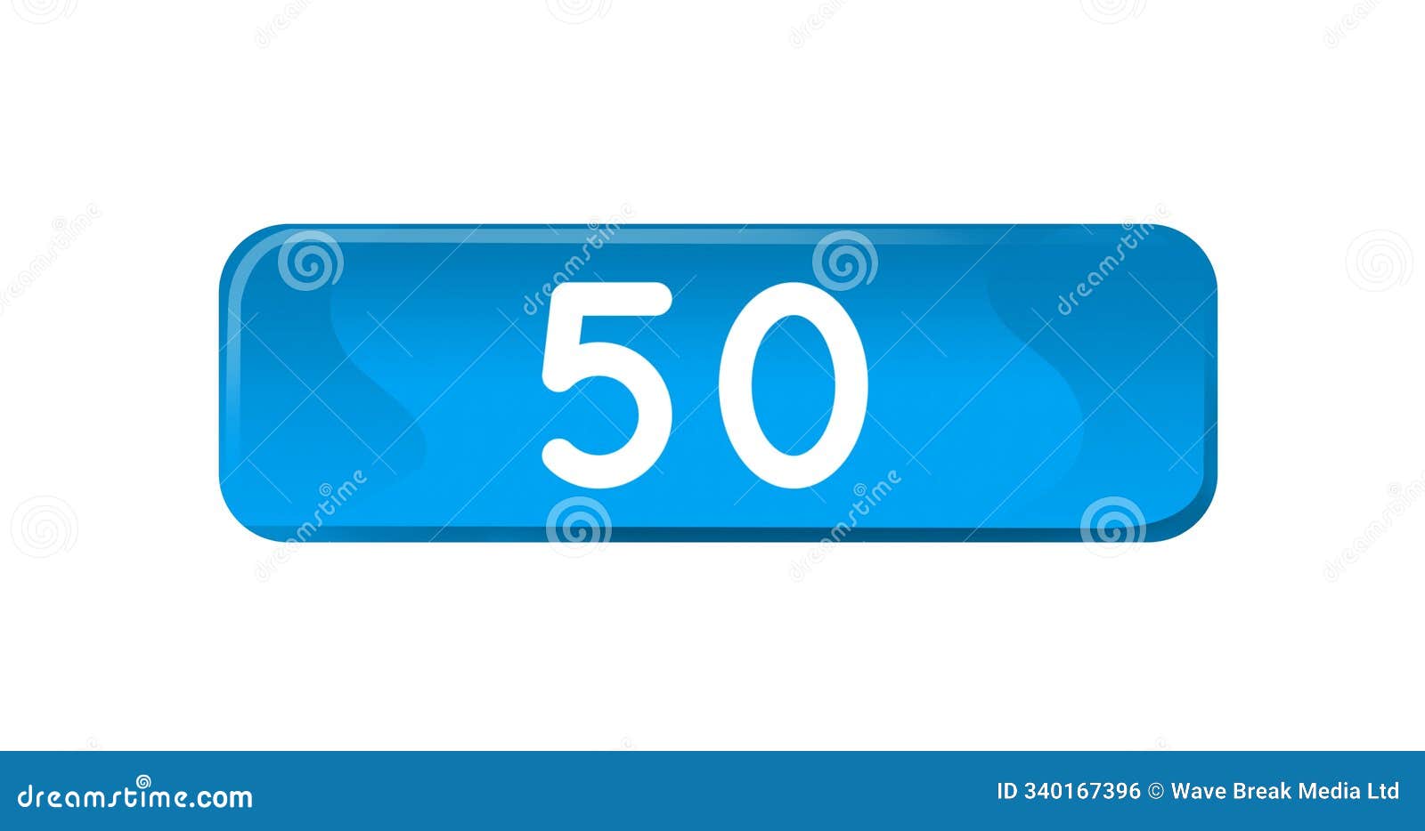 Blue Box with Numbers Counting Up 4k Stock Illustration - Illustration ...