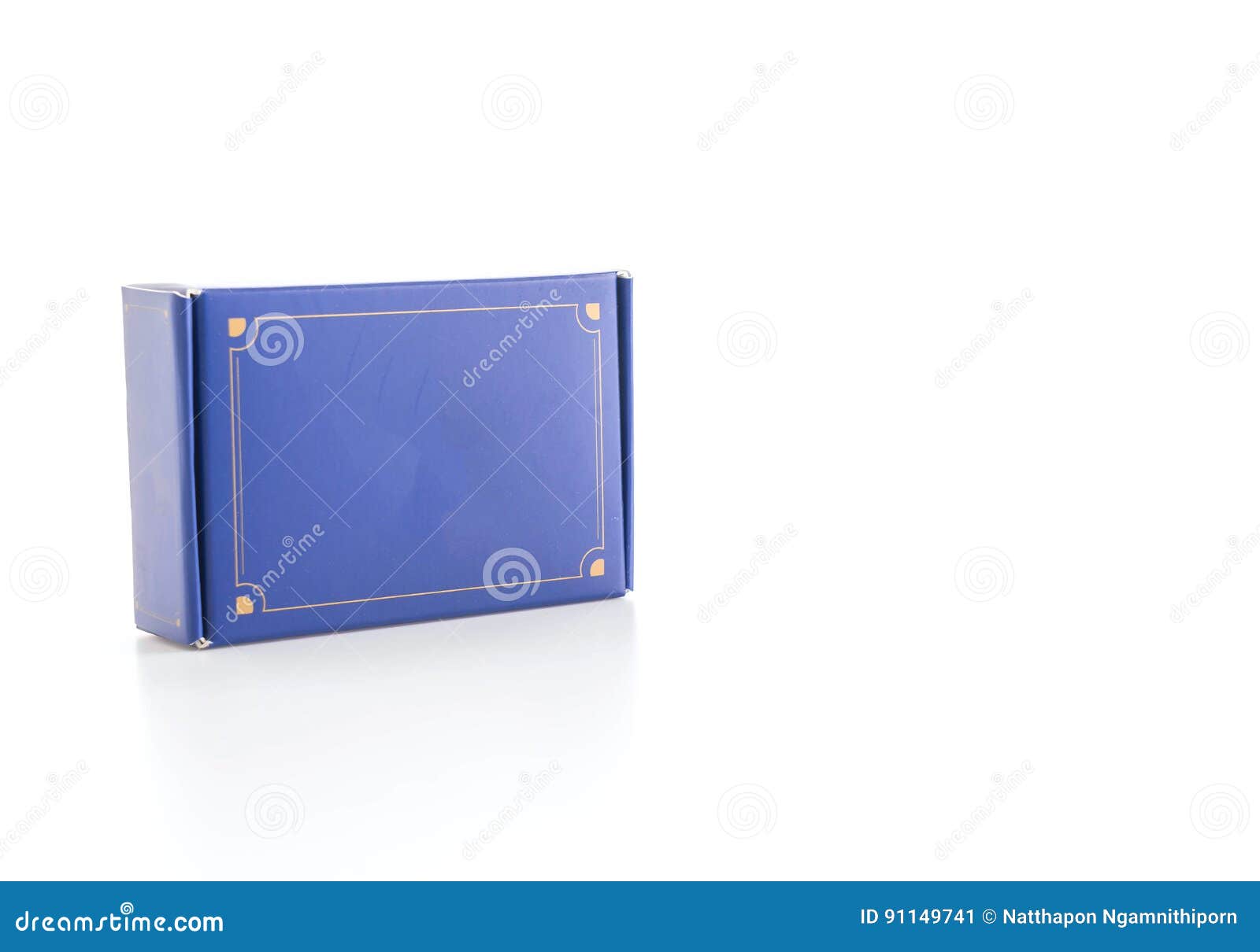 Blue box stock image. Image of branding, deliver, element - 91149741