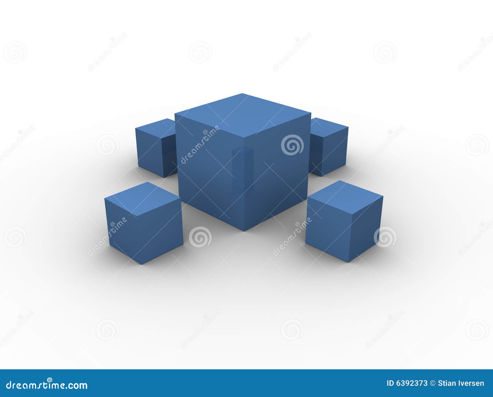 Blue boxes pattern 1 stock illustration. Illustration of aligned - 6392373