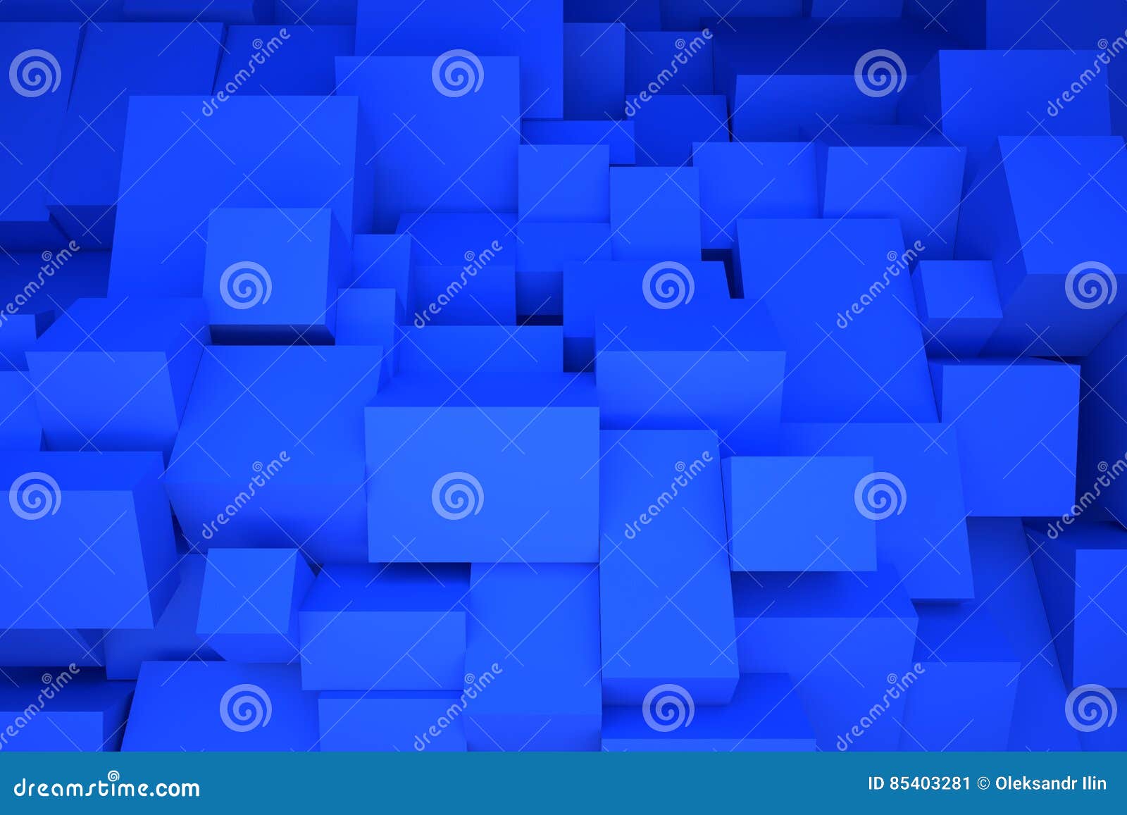 Blue boxes stock illustration. Illustration of mash, cube - 85403281