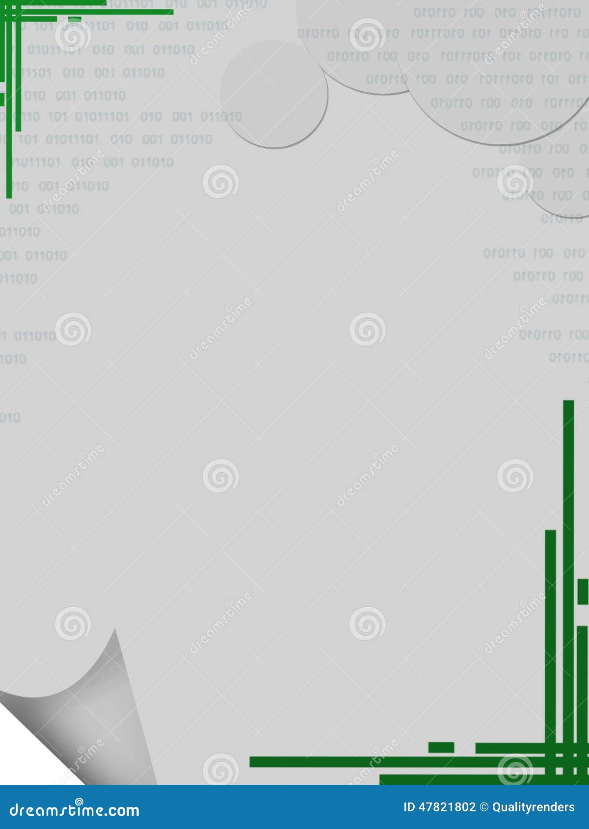 Blue Branches and Circles , Abstrack Background-Flyer Template Stock ...