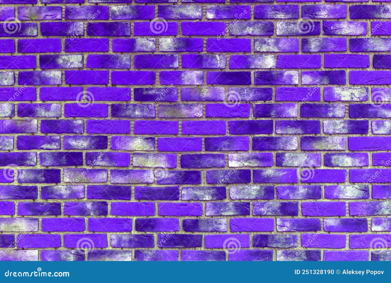 Blue Brick Wall. Background of Modern Design Stock Photo - Image of ...