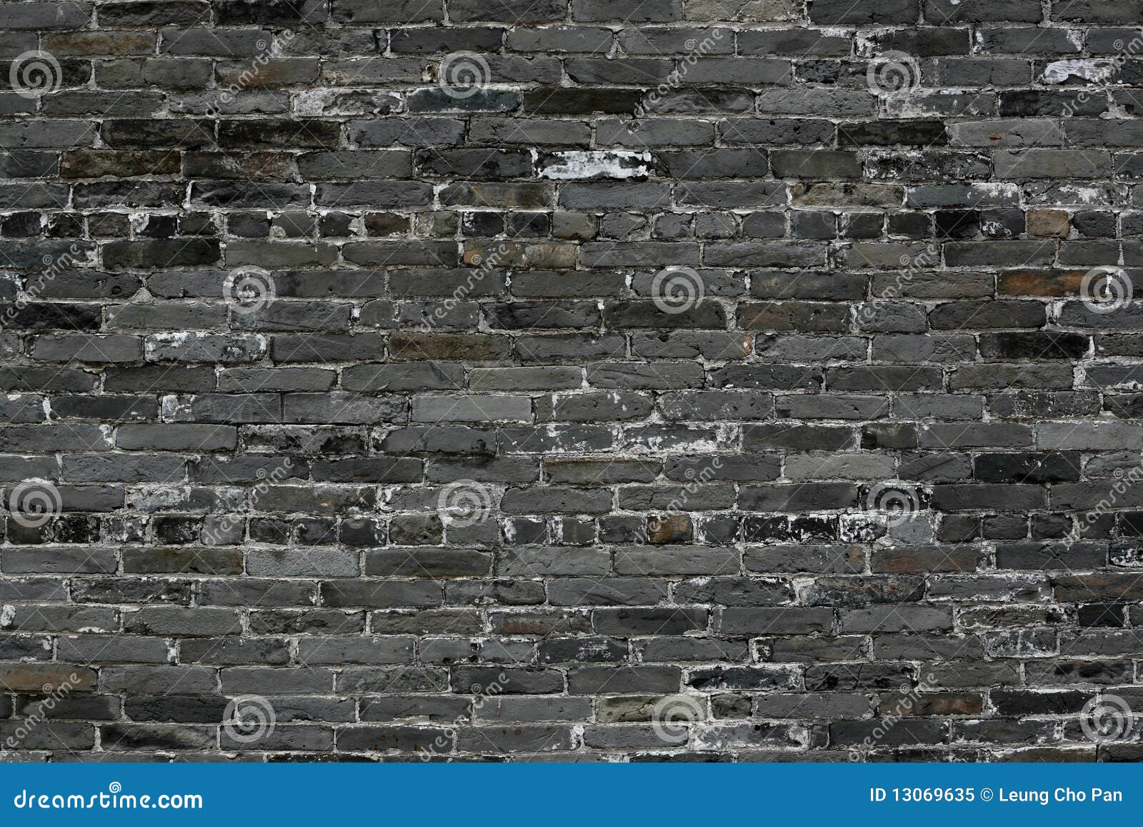 Blue bricks wall stock image. Image of exterior, construction - 13069635