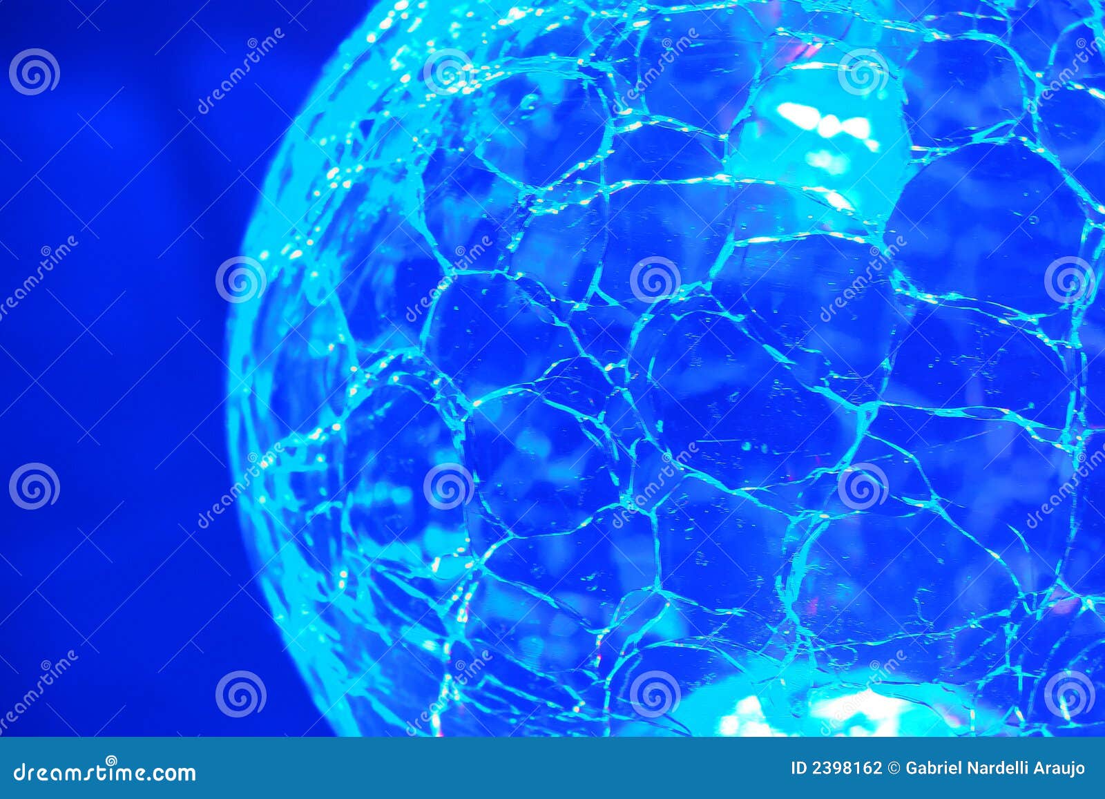 Blue bright crystal ball stock photo. Image of close, nostradamus - 2398162
